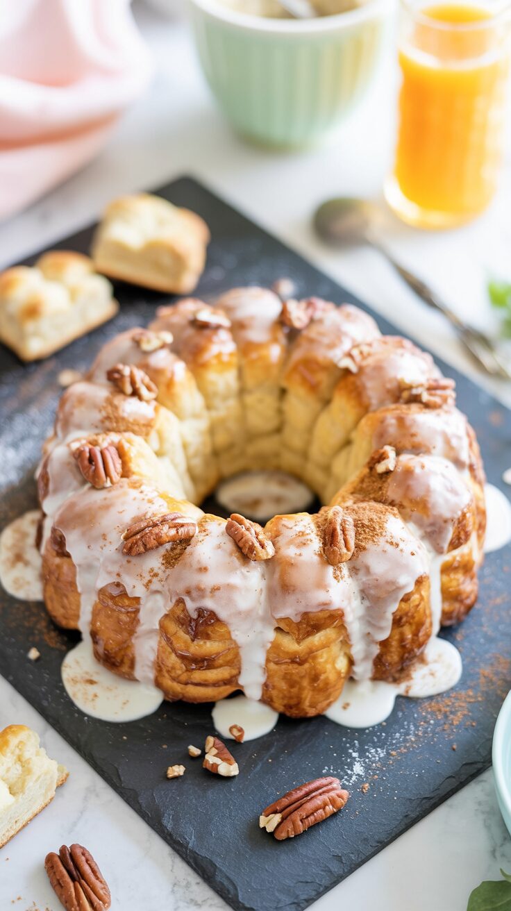 Easy Monkey Bread with Canned Biscuits • HomeFoodBlog