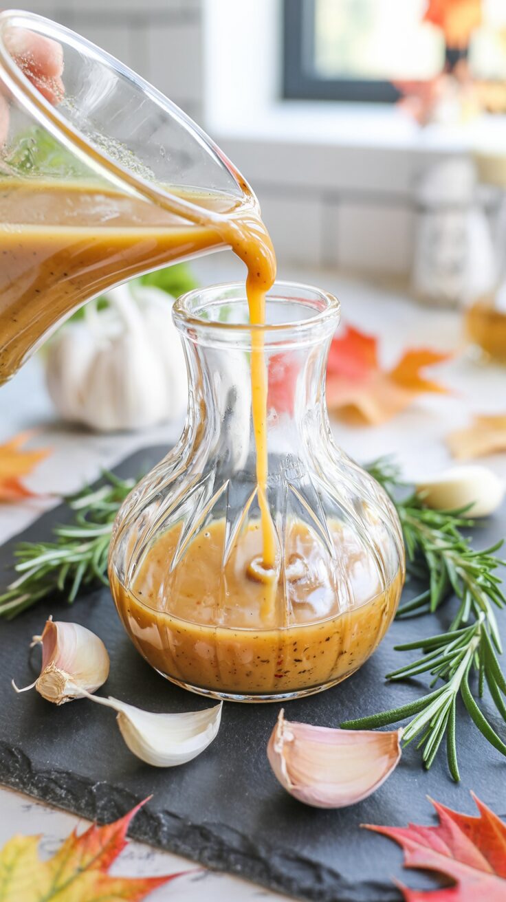 Maple Dijon Salad Dressing Recipe • HomeFoodBlog